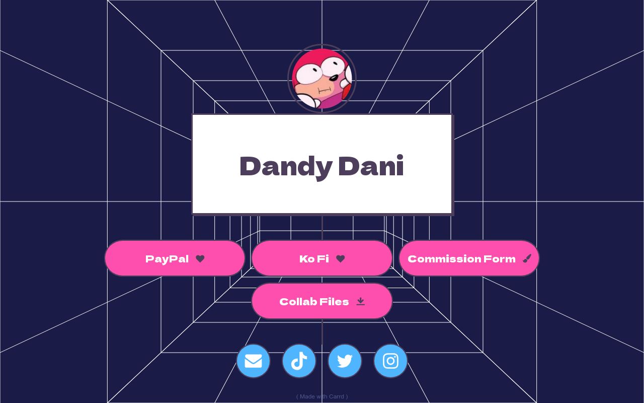 Collab & Info Page